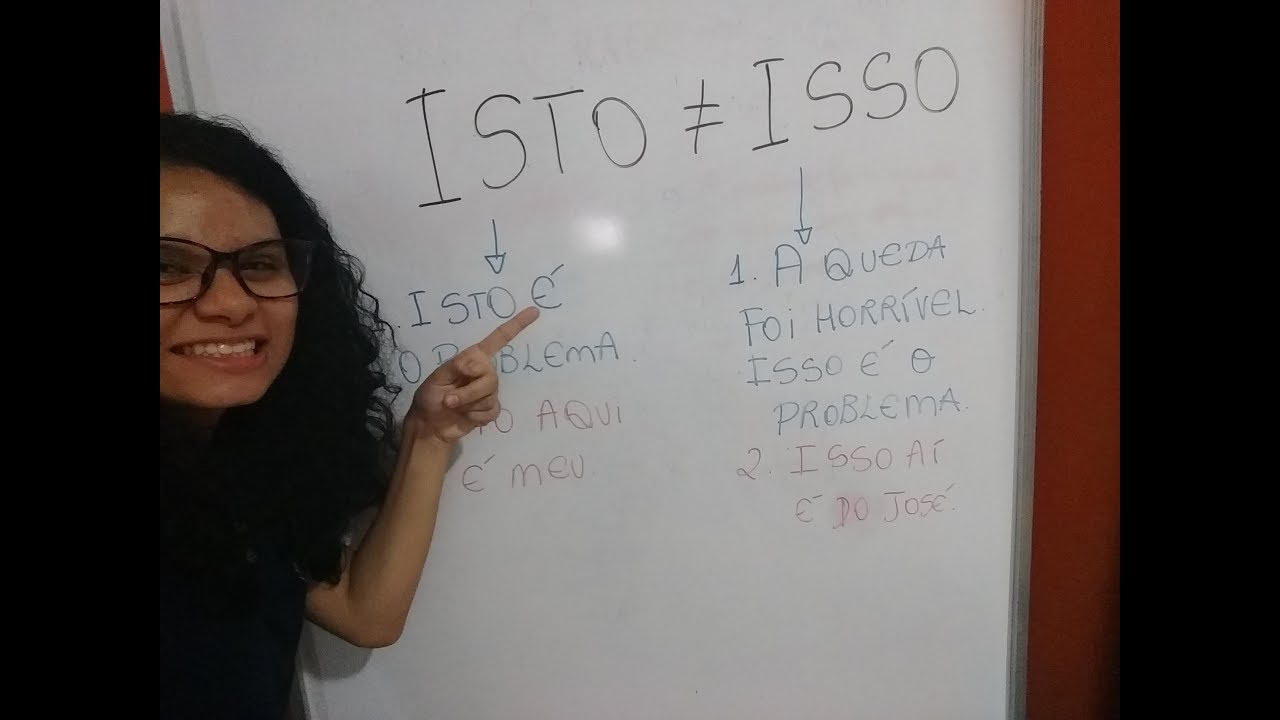 Qual a diferença entre Isto e Isso? - YouTube