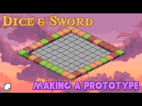 Dice & Sword devlog 2 - The Prototype - YouTube