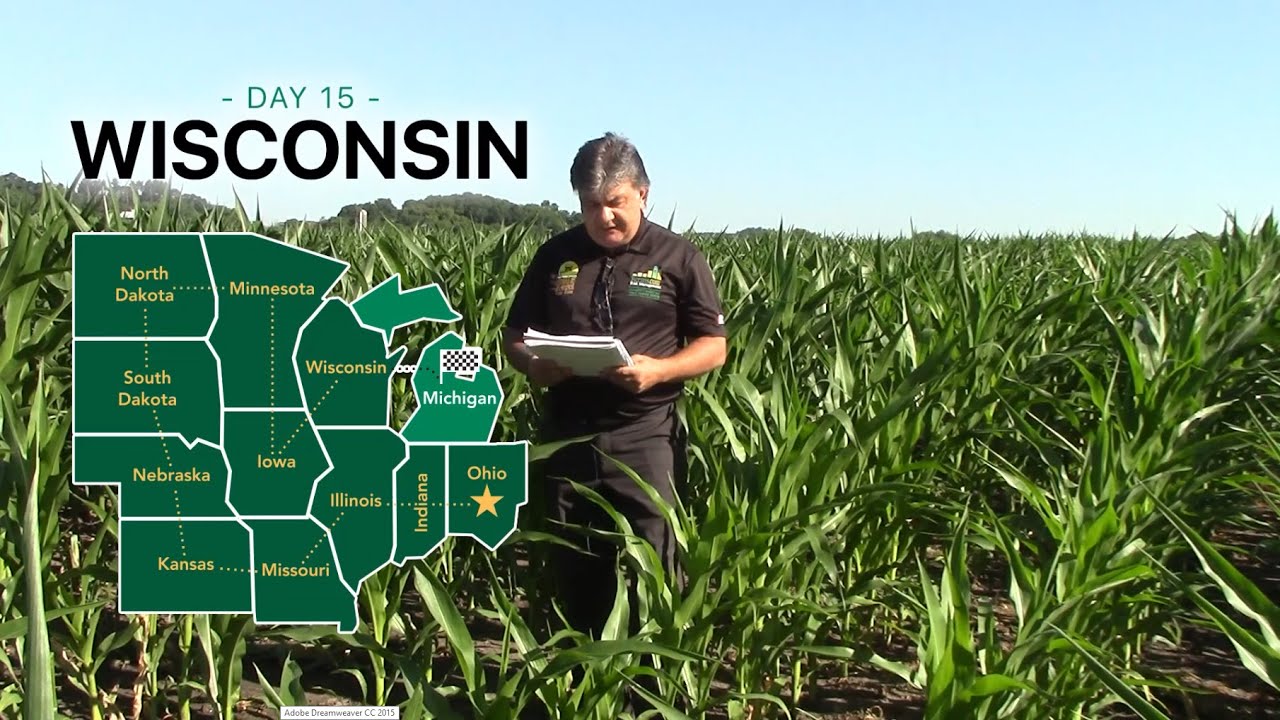 2016 U.S. Corn Belt Crop Tour - Wisconsin State Video - YouTube