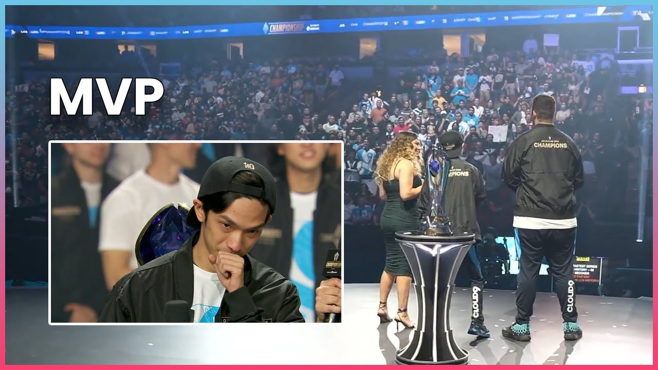 crowd names C9 blaber the mvp - YouTube