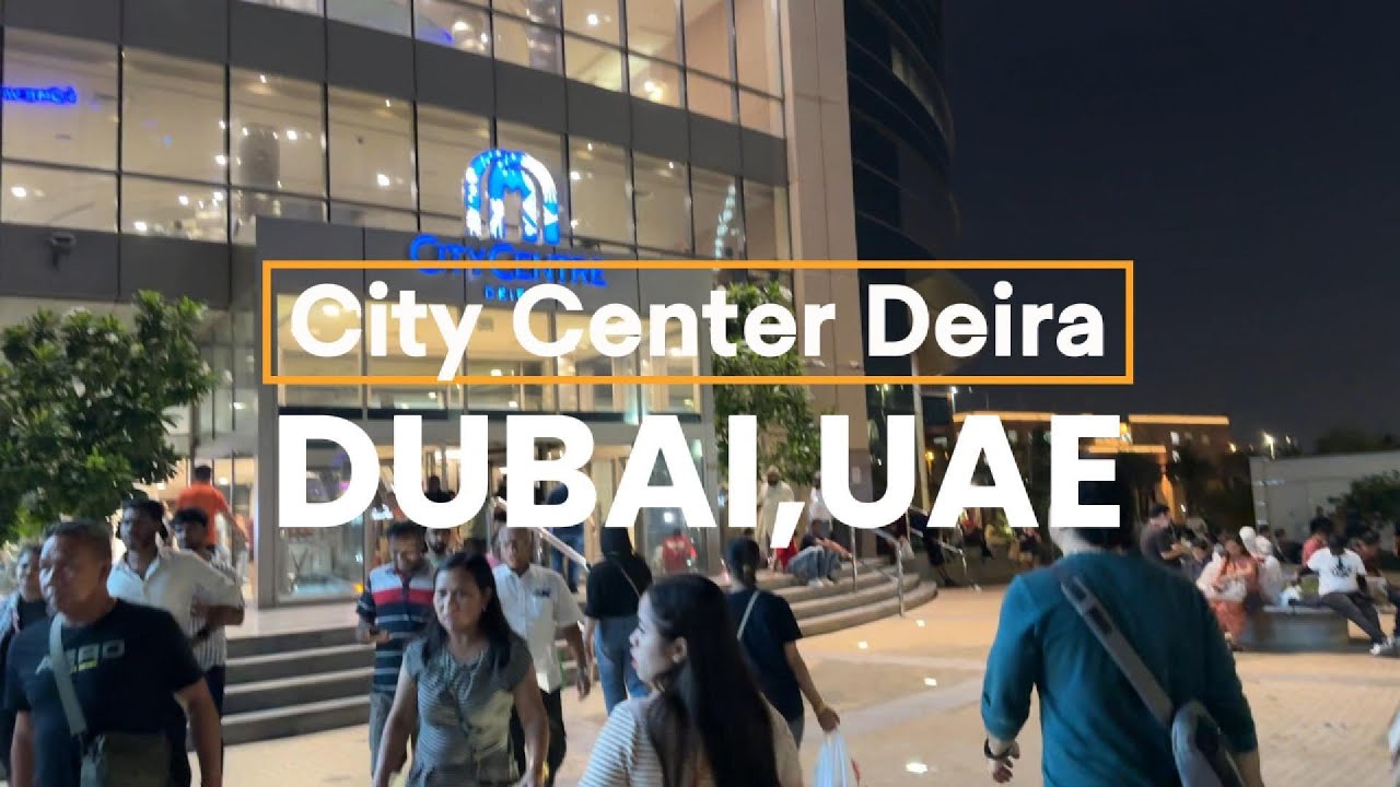 DUBAI | City Center Deira Quick Walk Tour - YouTube