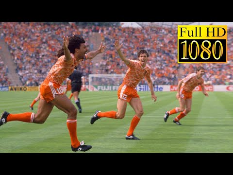 Netherlands - Soviet Union Final Euro 1988 | Full highlight - 1080p HD | Van Basten - Ruud Gullit