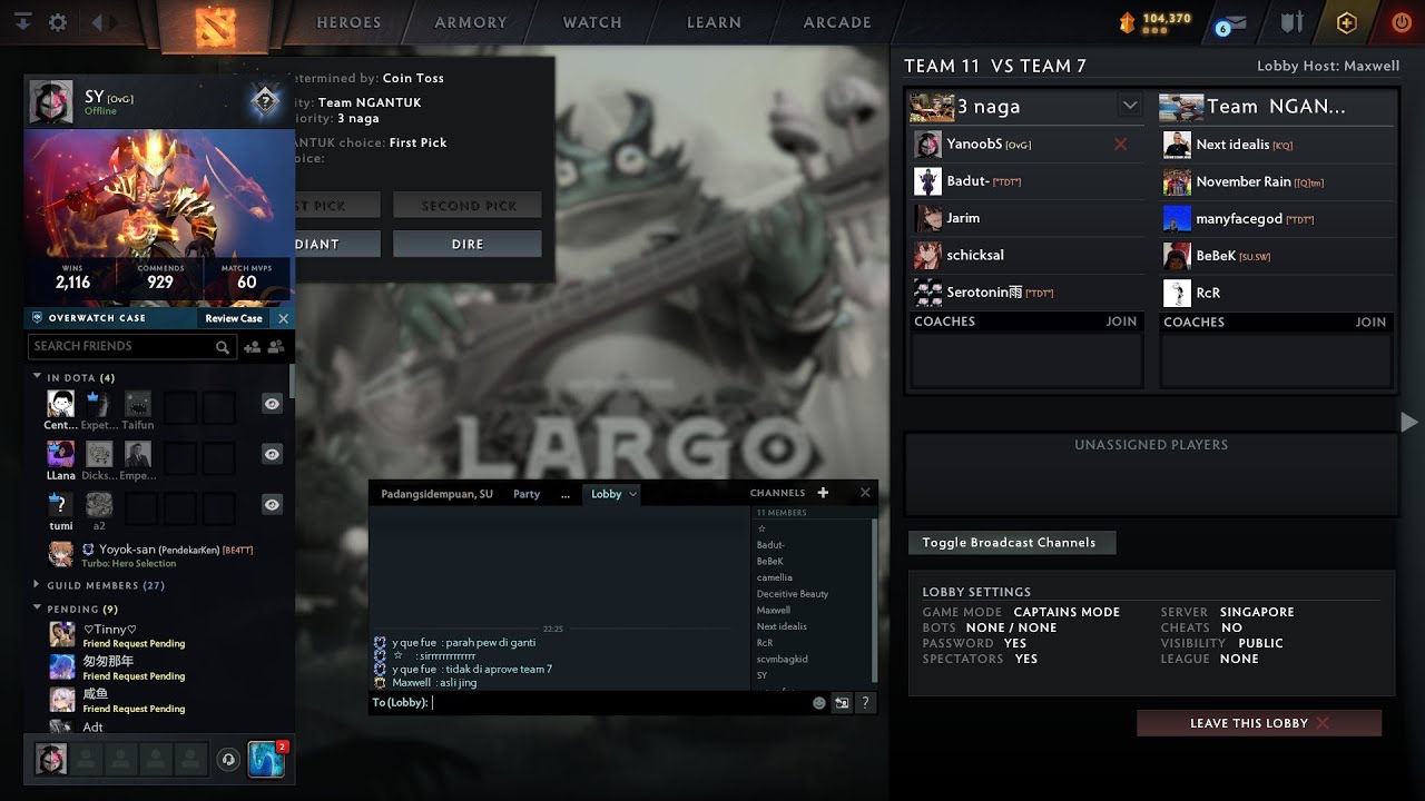 DAY 6 TURNI LIGA CARL DOTA | POV TEAM 11 VS TEAM 7 - YouTube
