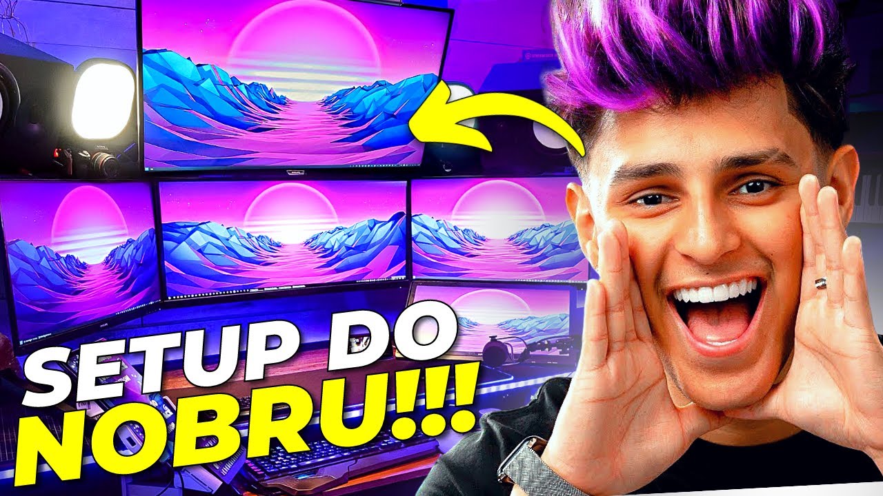 Mostrando o Setup do NOBRU de 2023!!! - YouTube