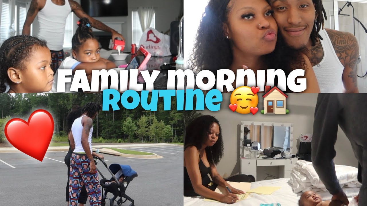 FAMILY MORNING ROUTINE + MORNING WALK 🥰🧑‍🧑‍🧒‍🧒 - YouTube