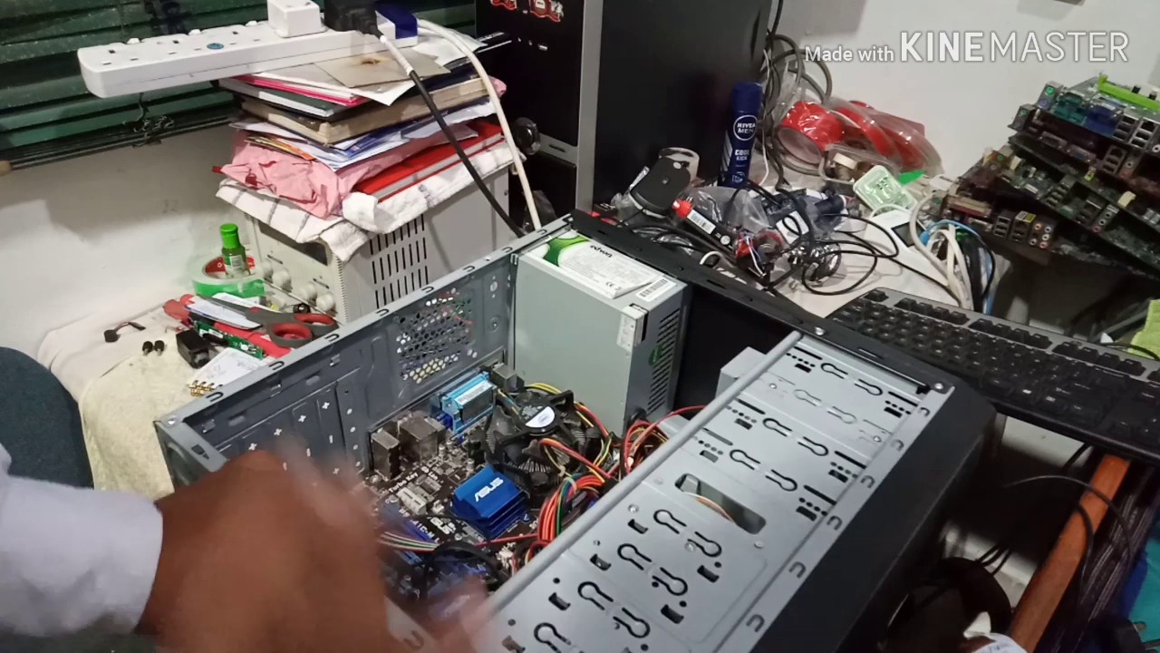 How to fix Desktop CPU Power switch ? - YouTube