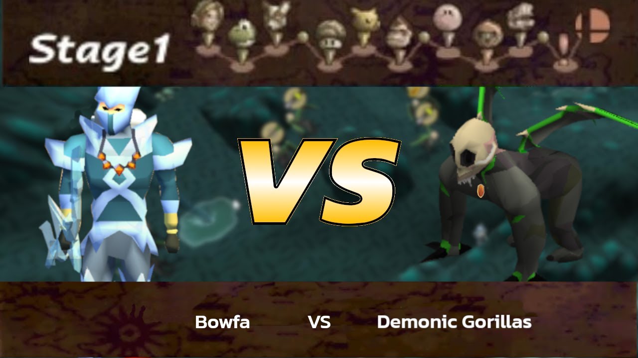 Is the Bowfa good against Demonic Gorillas? - YouTube