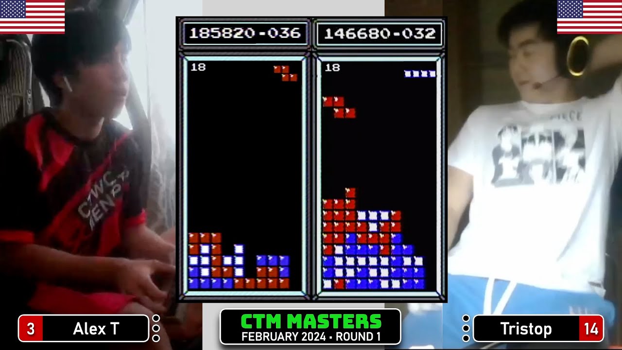 WHAT CAN YOU DO? Alex T, Tristop | Feb '24 Rd 1 | Classic Tetris ...