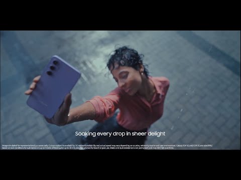 Make way for IP67 rated #GalaxyA54 5G & #GalaxyA34 5G