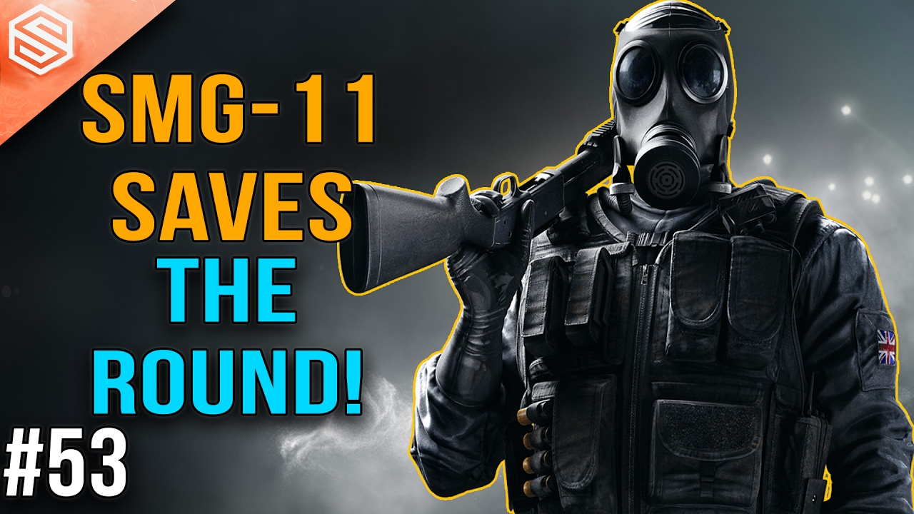 SMG-11 IS A BEAST! Rainbow Six Siege Gameplay Part. 53 W/ ChckChckBoom ...