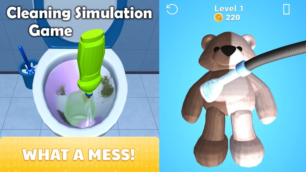 Deep relaxing with Deep Clean Inc. 3D Fun Cleanup - YouTube