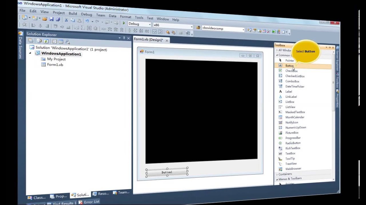 Visual Basic Tutorial - How to scan the image to TIF with VB.NET or C#. - YouTube