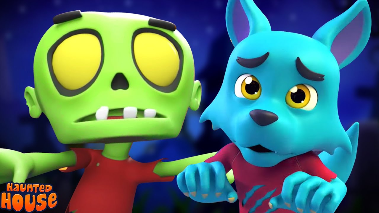 Spooky Scary Monster, Halloween Cartoon Video For Kids - YouTube