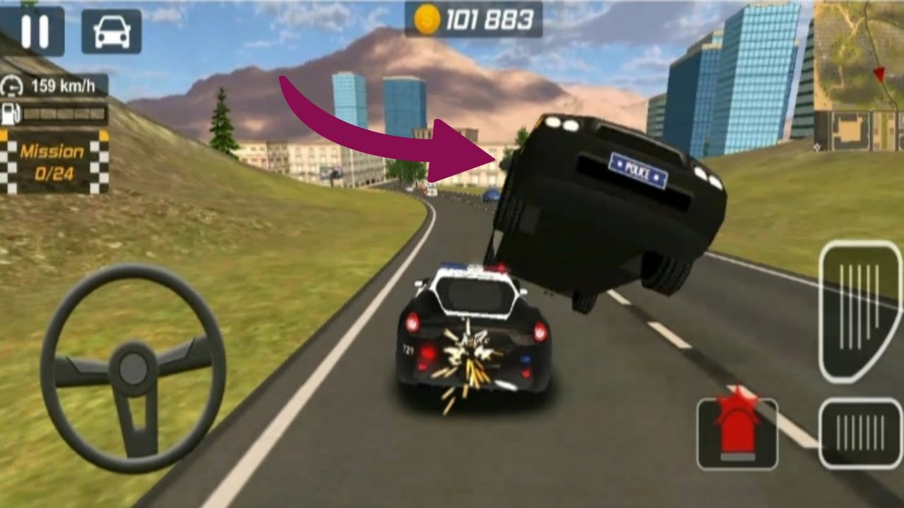 Auto Vs Cars@ #1211 Police Drift Car Driving Game Pickle 2023 - YouTube