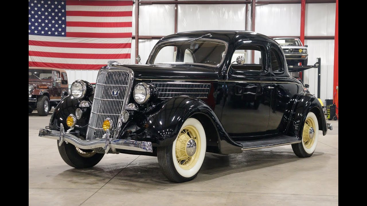 1935 Ford Coupe For Sale - Walk Around Video (44K Miles) - YouTube