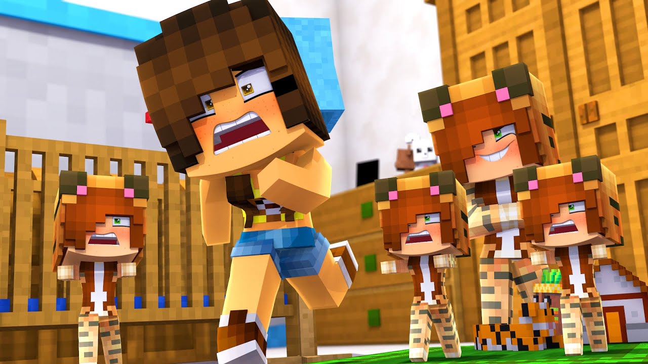 Minecraft Daycare - TINA’S CLONE !? - YouTube