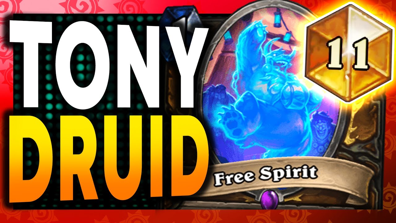 Tony Ramp Druid Stream - Festival Legends - Hearthstone - YouTube
