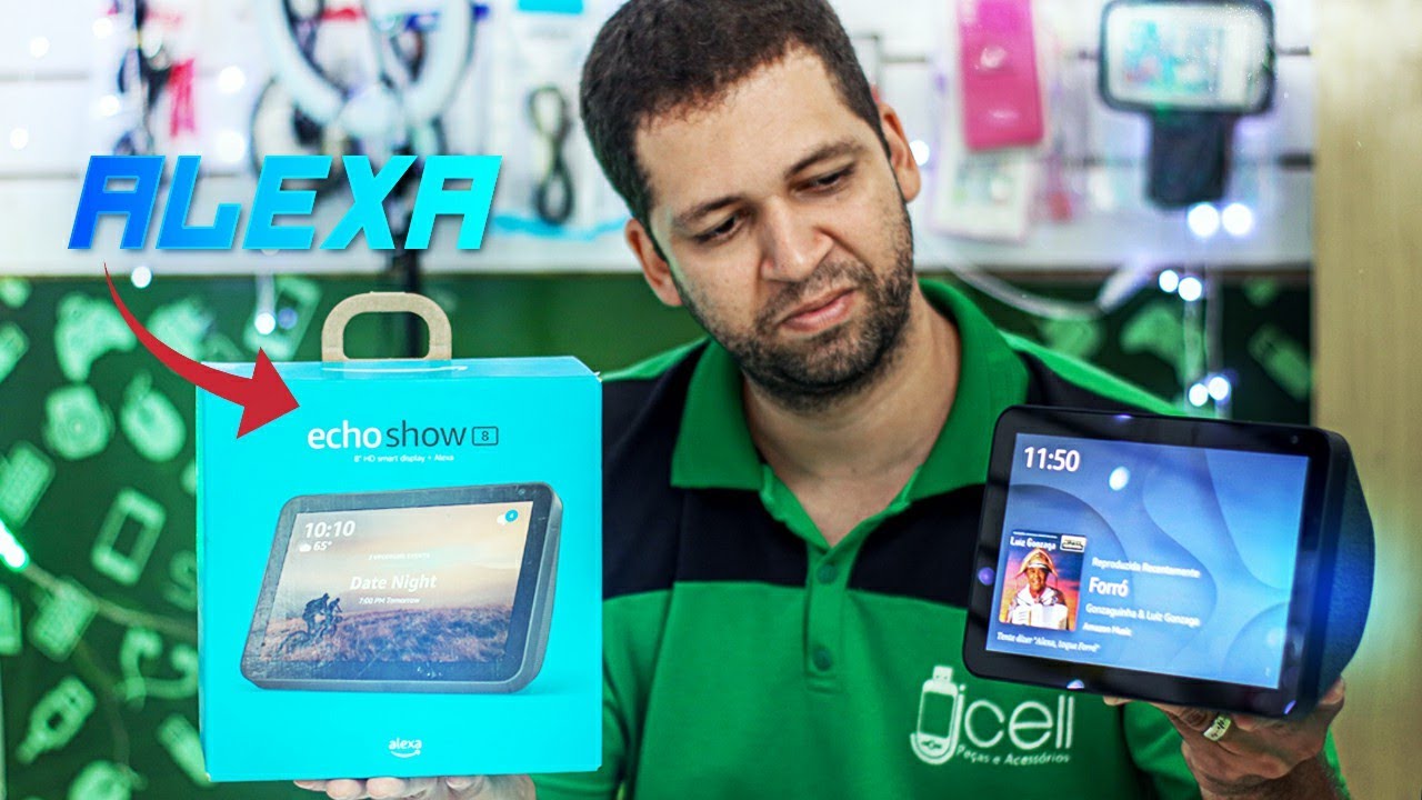 Amazon Echo Show 8, Um MONSTRO na TELA e NO SOM! (O MELHOR da ALEXA ...