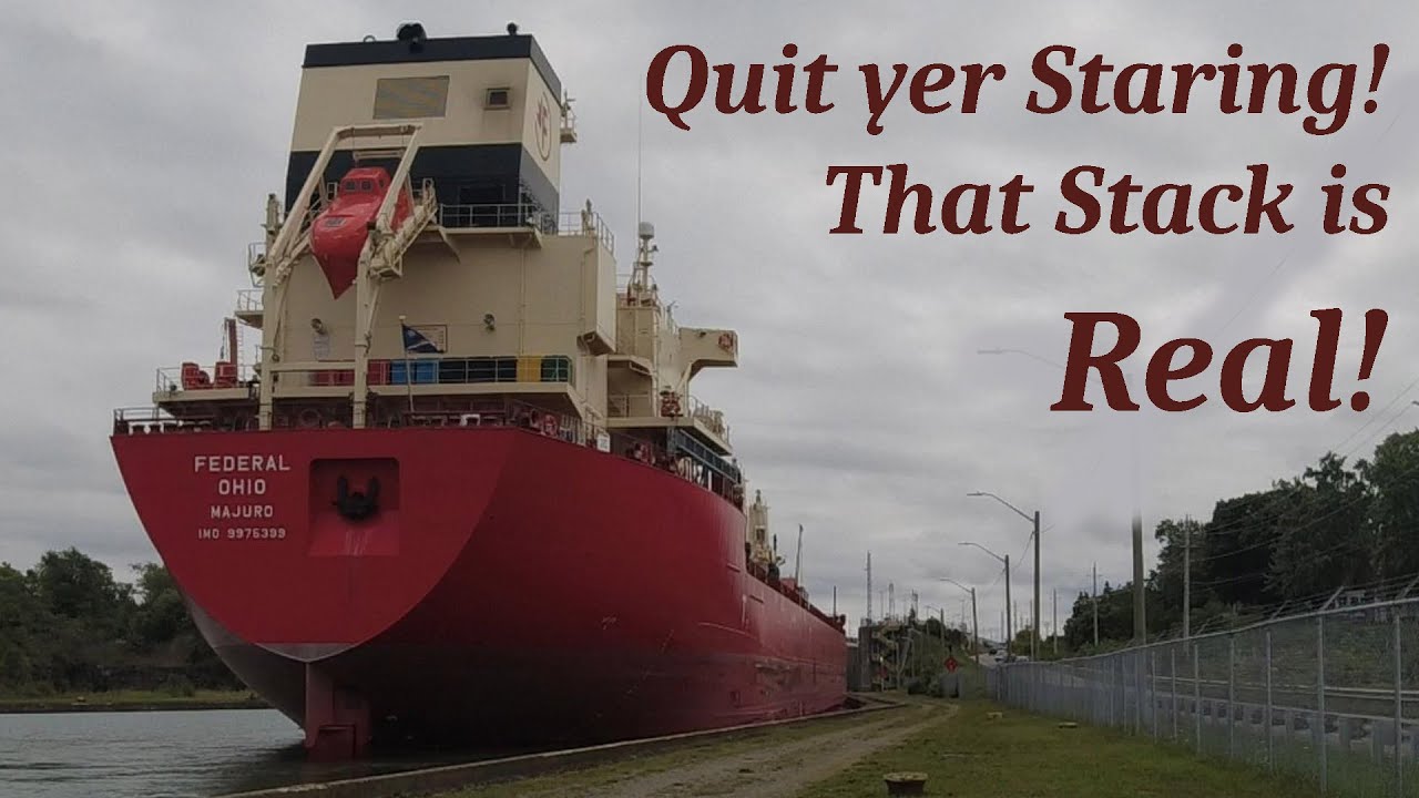 Federal Ohio upbound between Locks 6&7 Aug 29 2024 - YouTube