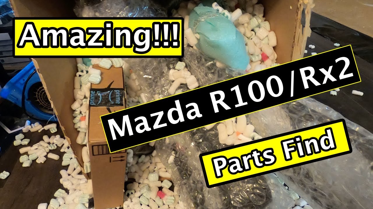 Mazda R100 parts hunt (unboxing) - YouTube