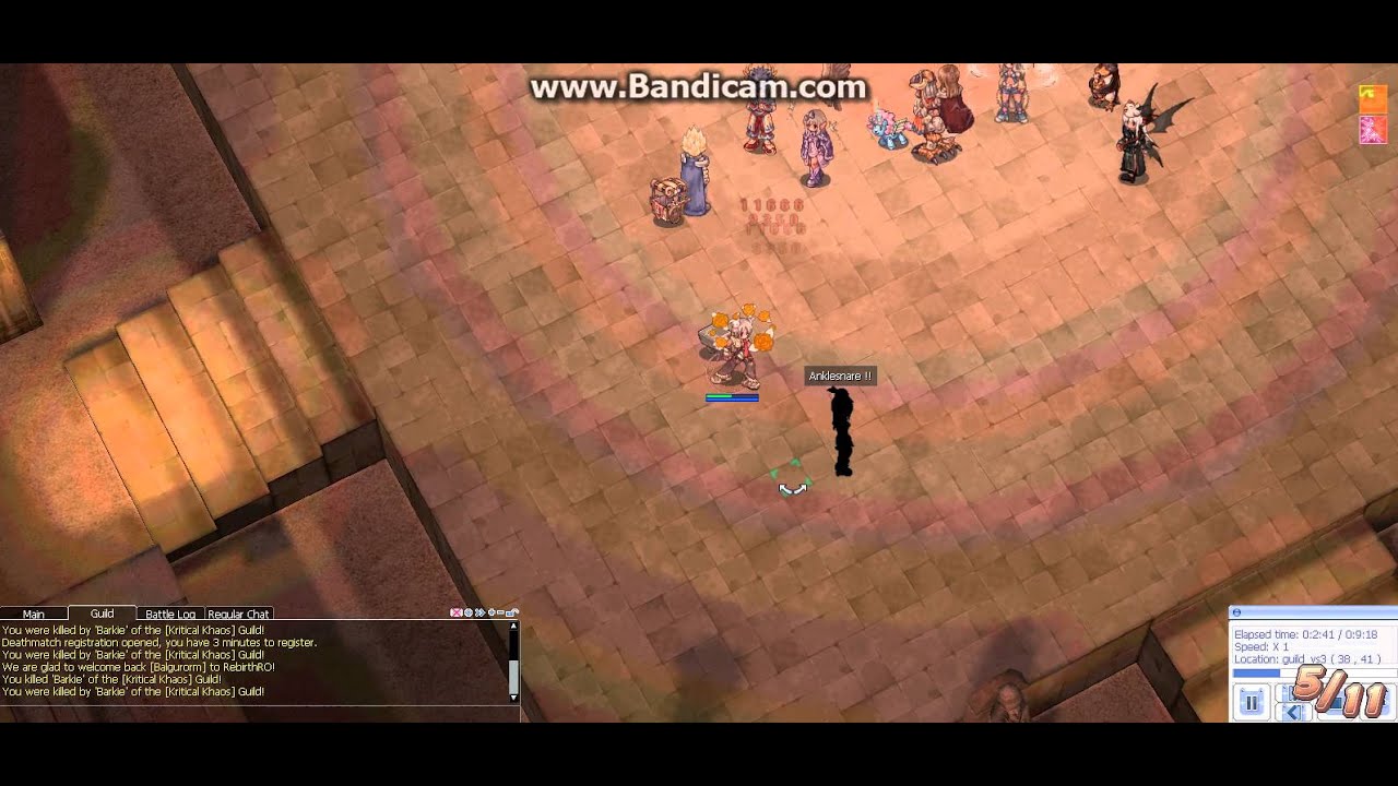 RebirthRO PvP Duels - Barkie vs Gangsta - YouTube