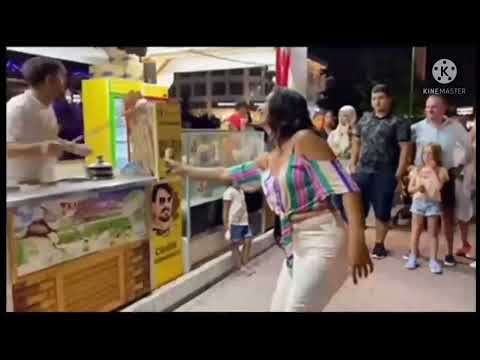 Cilgin Dondurmaci Kalbimsin Sarkisi lle Ortam Super || Muhtesem Dans Devam mi?