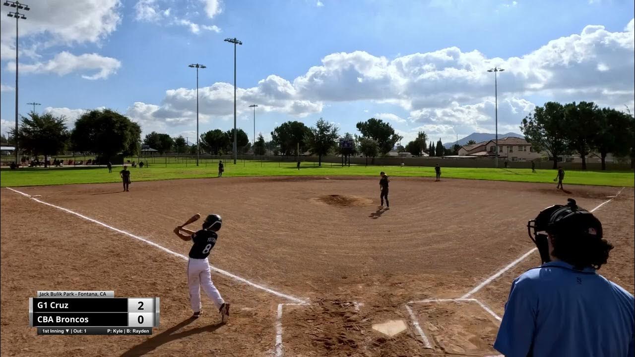 G1 Cruz vs CBA Broncos Navy 11U Baseball - YouTube