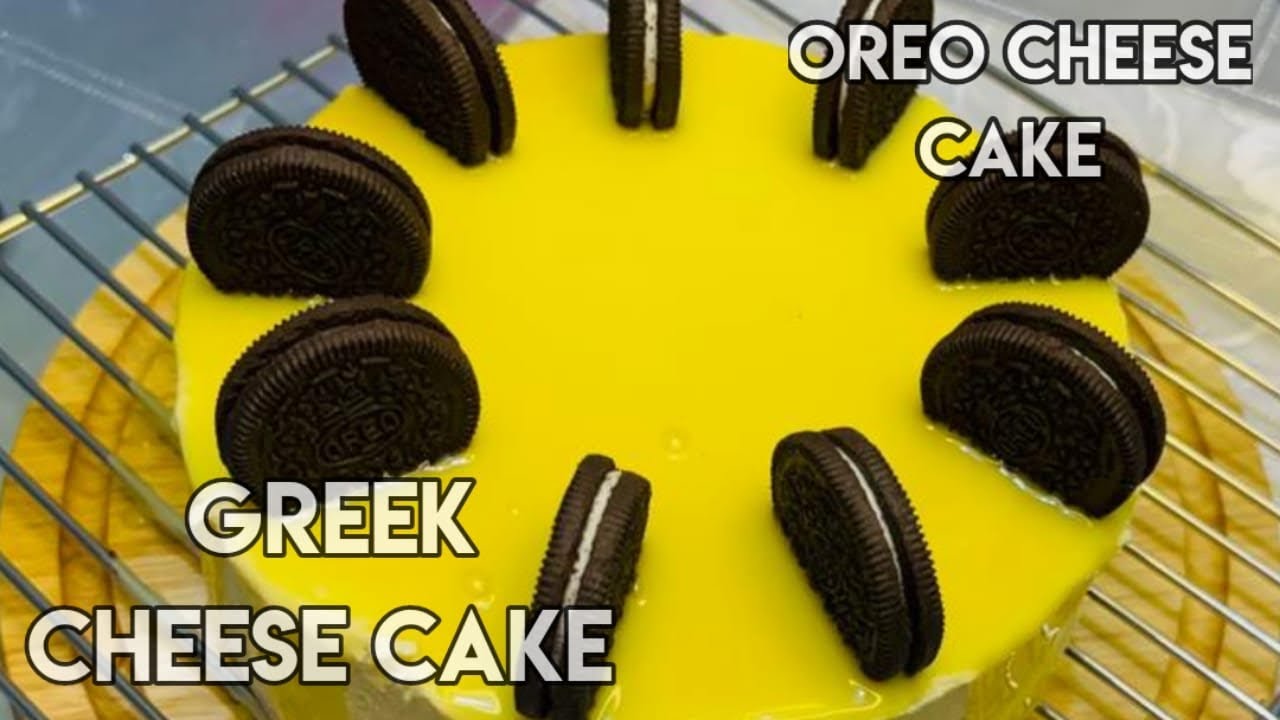 How to make greek cheesecake | Oreo dessert | ওরিও চিজকেক | ওরিও ...