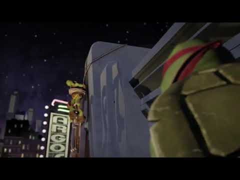 TMNT 2012 Turtles vs Slash - YouTube