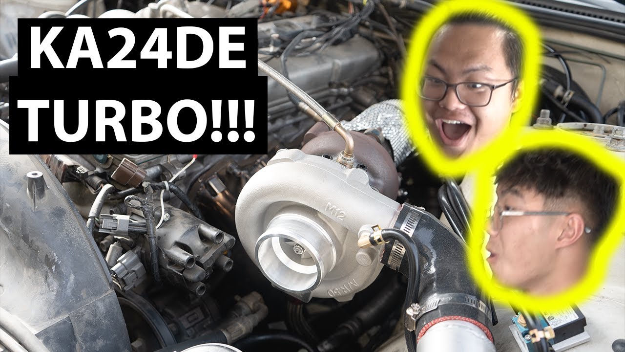 Turboing My KA24DE 240sx S14!!! (NOONE KNEW...kinda) - YouTube