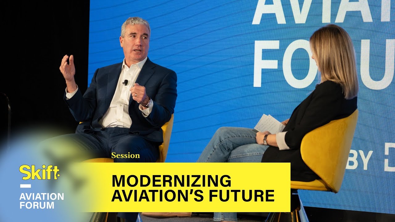 Airbus Americas Chairman and CEO at Skift Aviation Forum 2023 - YouTube