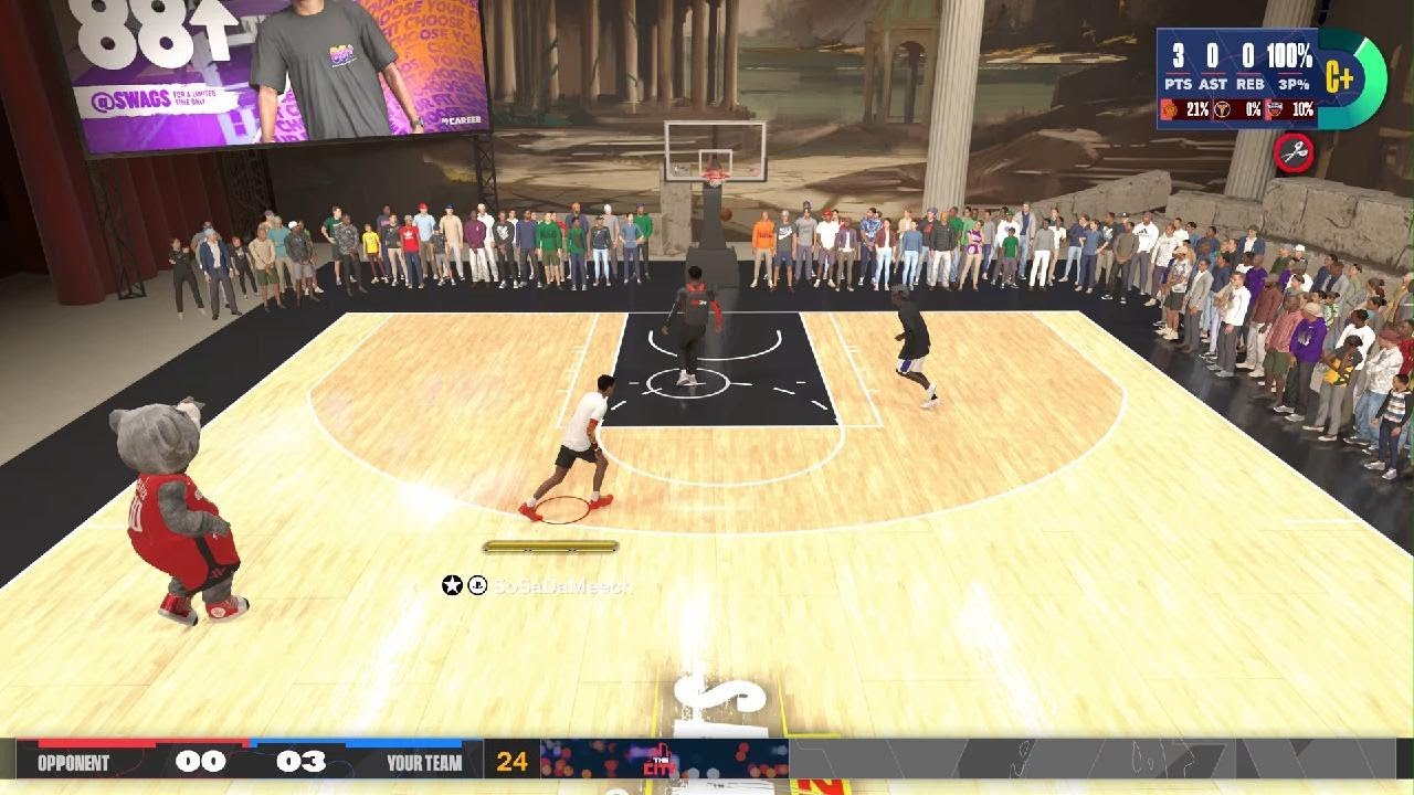 NBA 2K24 Really Weird 2v2 Against 🟣 Try Hards - YouTube