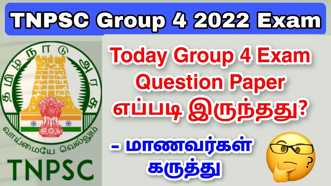Today Group 4 Exam Question Paper-Easy or Tough? Students Point-of-view ...
