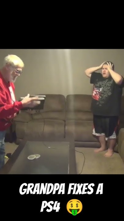 Grandpa Fixes A Ps4 π€ Youtube
