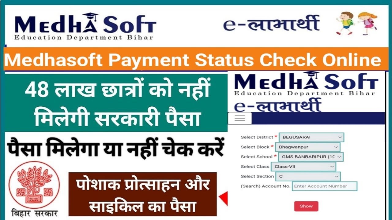 Medhasoft payment status 2023 | medhasoft me payment status kaise check ...