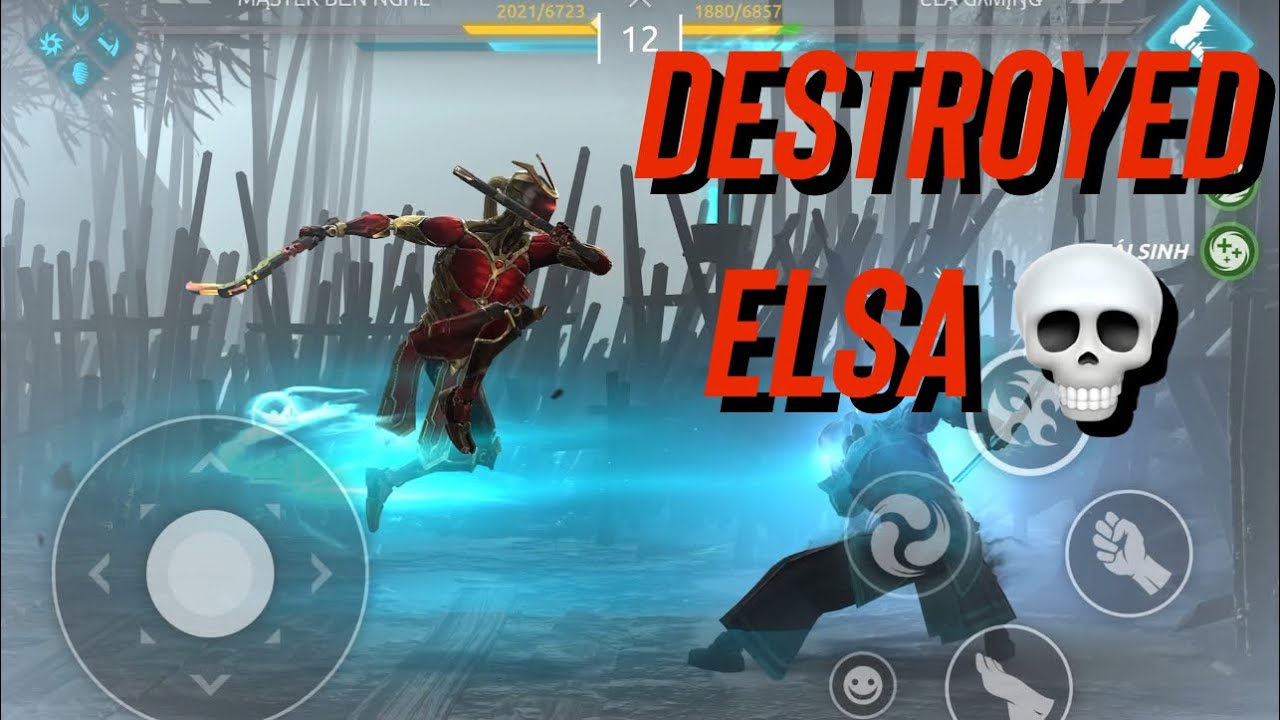 😮‍💨 FIREGUARD destroyed ELSA 👻 Shadow Fight 4 Arena - YouTube