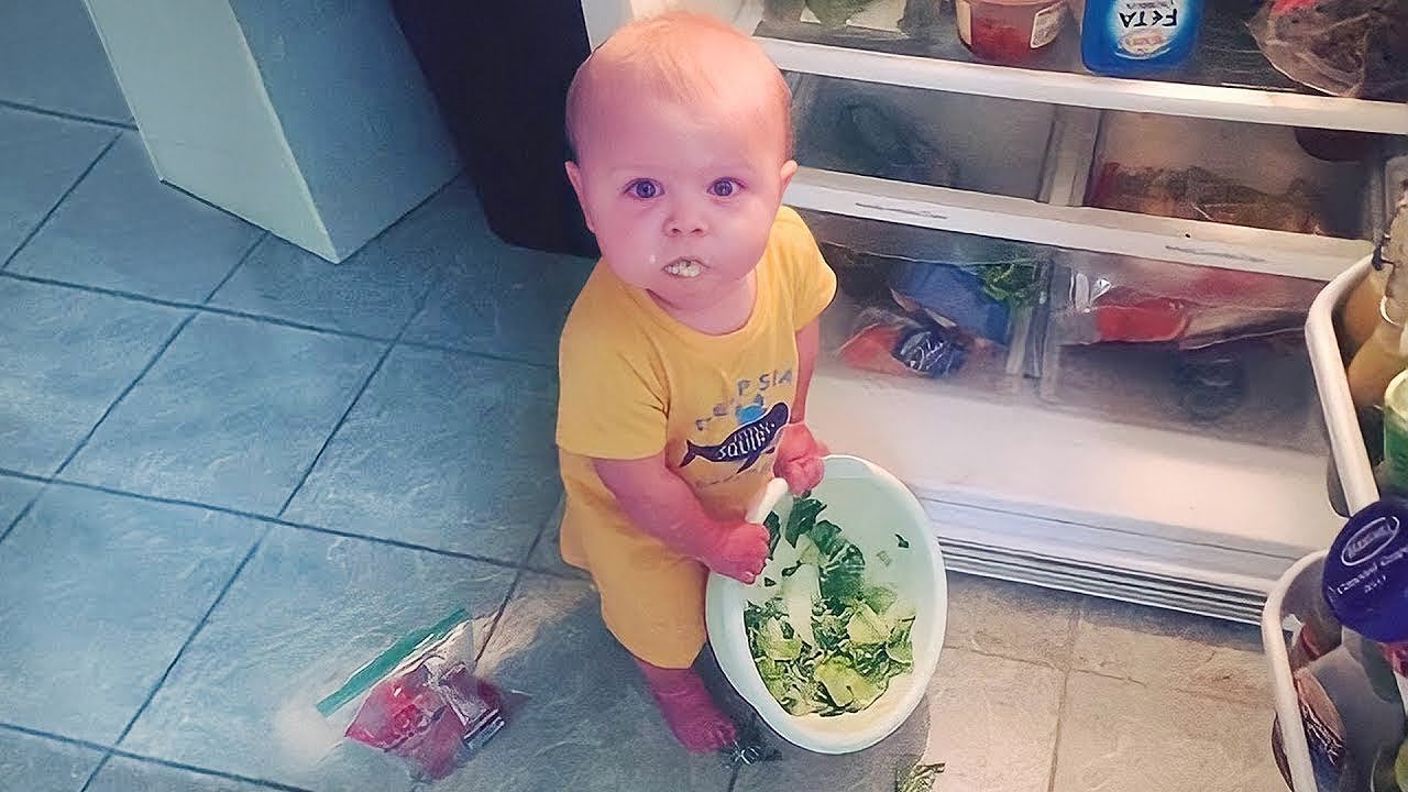 Funny Baby Reaction To Everything | Try Not To LAUGH | JustSmile - YouTube