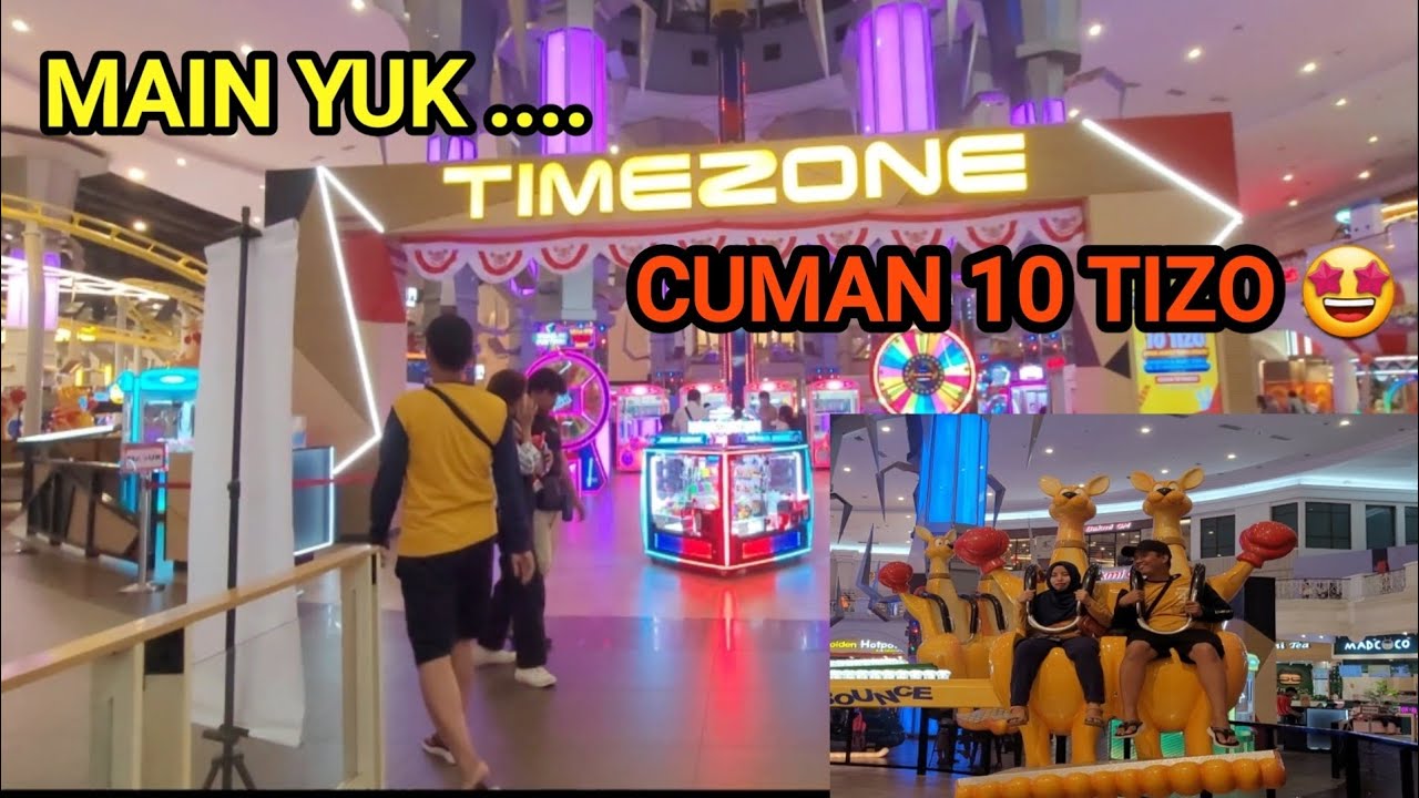 PERMAINAN DI TIMEZONE SUPERMALL KARAWACI TANGERANG , GAMES IN TIMEZONE ...
