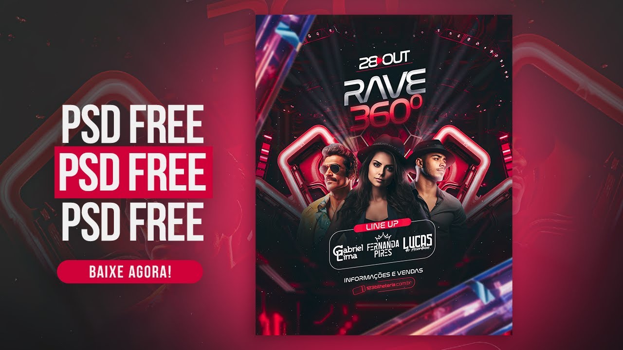 FLYER PSD FREE - YouTube