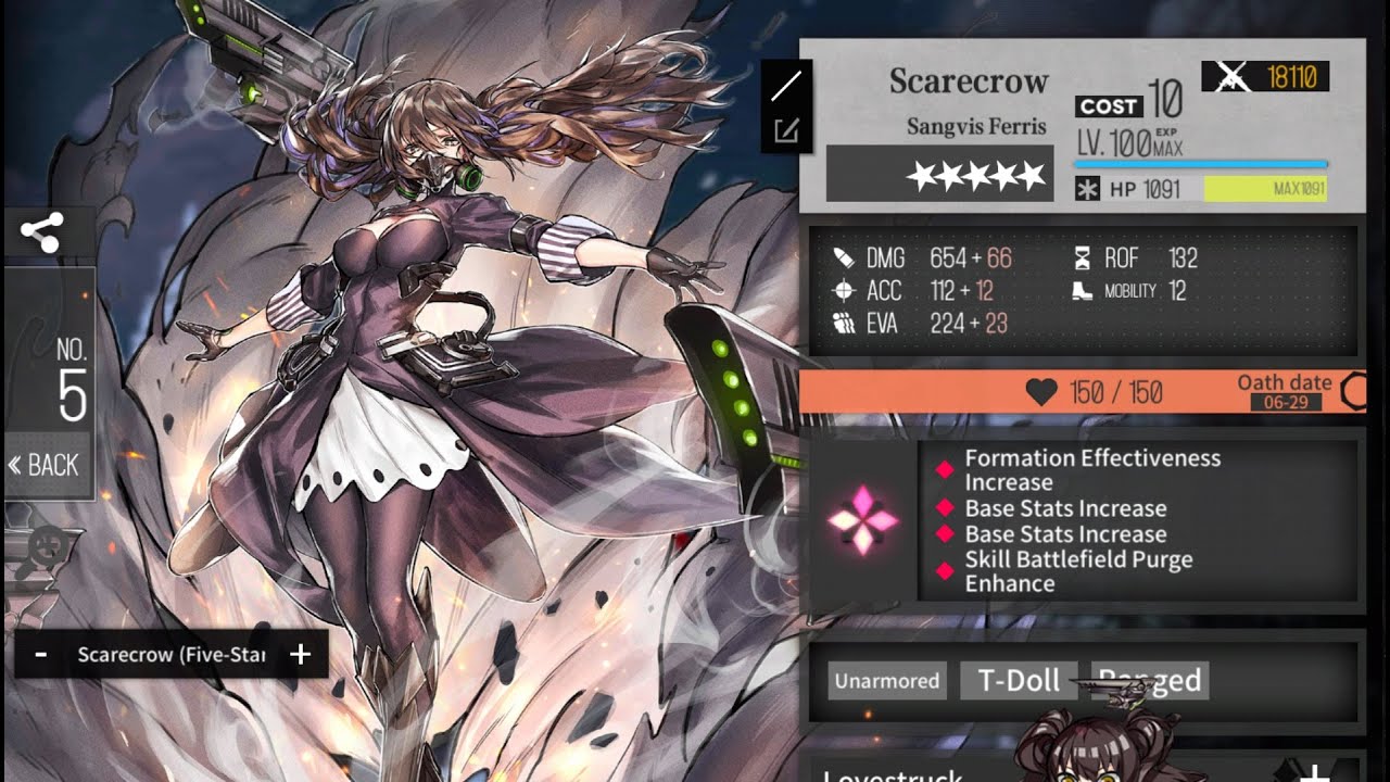 Girls' Frontline: Having Scarecrow carry me in Story Ch 9-4 - YouTube