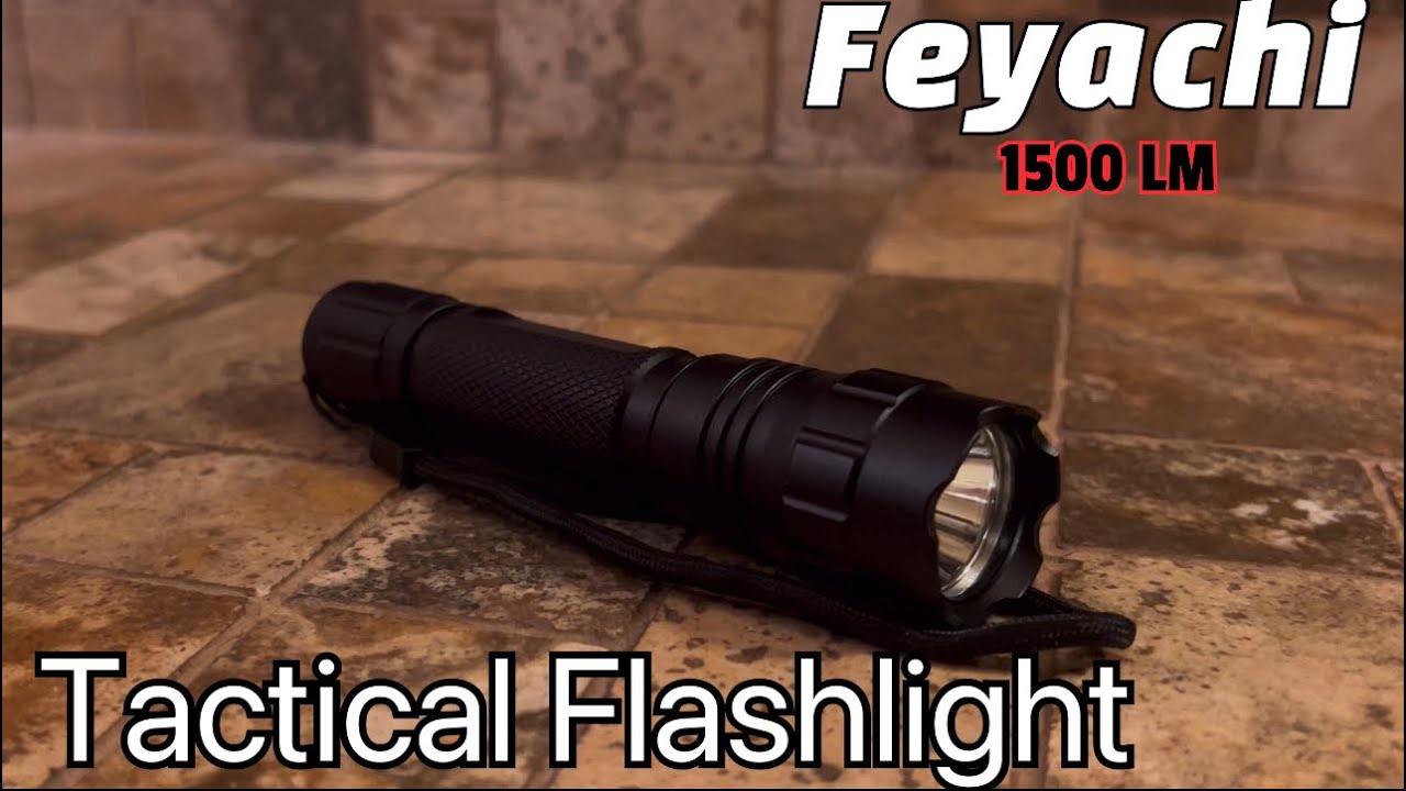 Feyachi Tactical flashlight - YouTube
