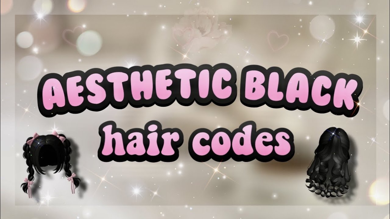 aesthetic black hair codes for brookhaven, berry avenue, and bloxburg ...