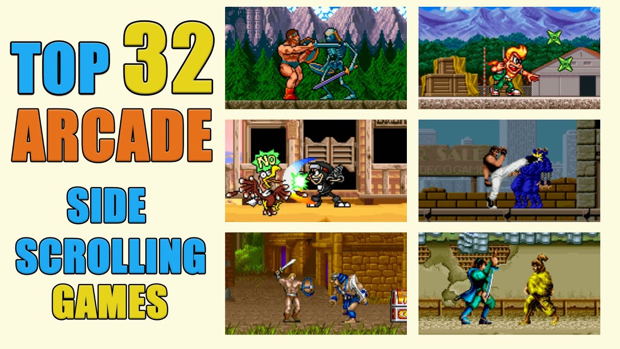 Top 32 Arcade Games | Side Scrolling Beat Em Ups Greatest hits - all ...