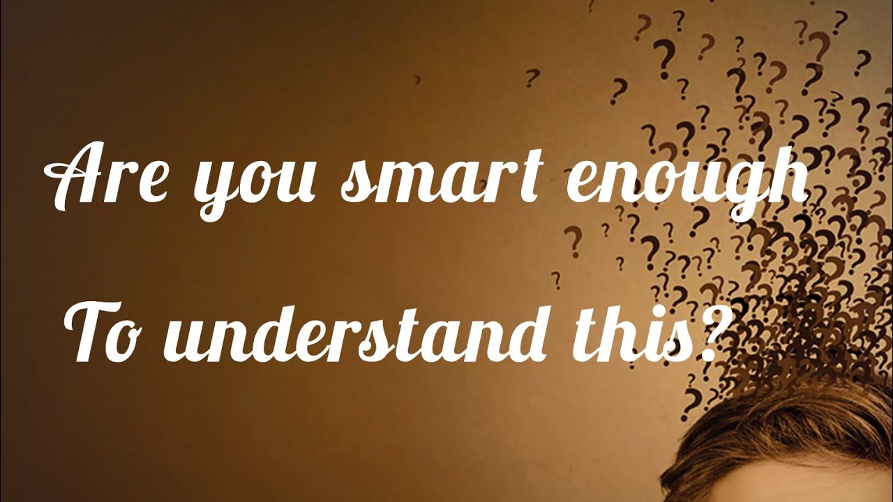 Some people are not smart enough to understand this - YouTube