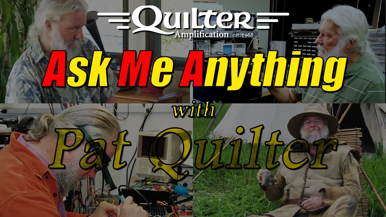 LIVE AMA with Pat Quilter, Founder of Quilter Labs | Aug 25th, 2022 ...