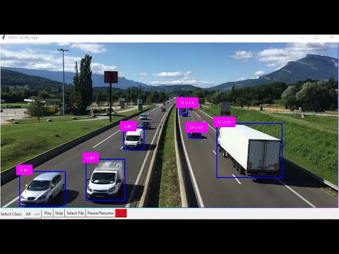 Tkinter with YOLO | python to exe | computer vision شرح عربي - YouTube