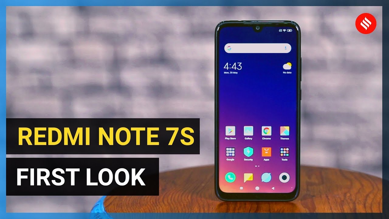 Redmi Note 7S First Look: Redmi Note 7S Features and Specifications ...