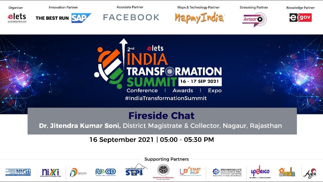 Dr Jitendra Kumar Soni, District Magistrate & Collector, Nagaur ...