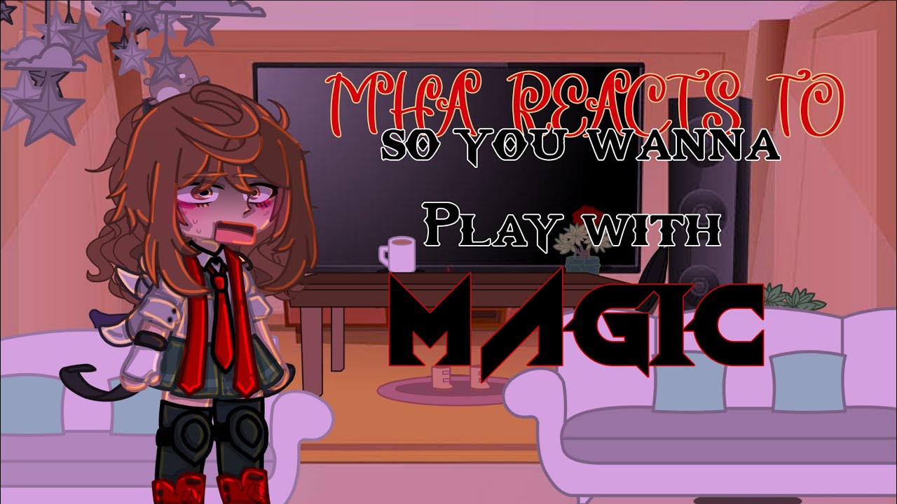 MHA reacts to so you wanna play with magic? Deku Angst(?) 🪄 Deku’s ...