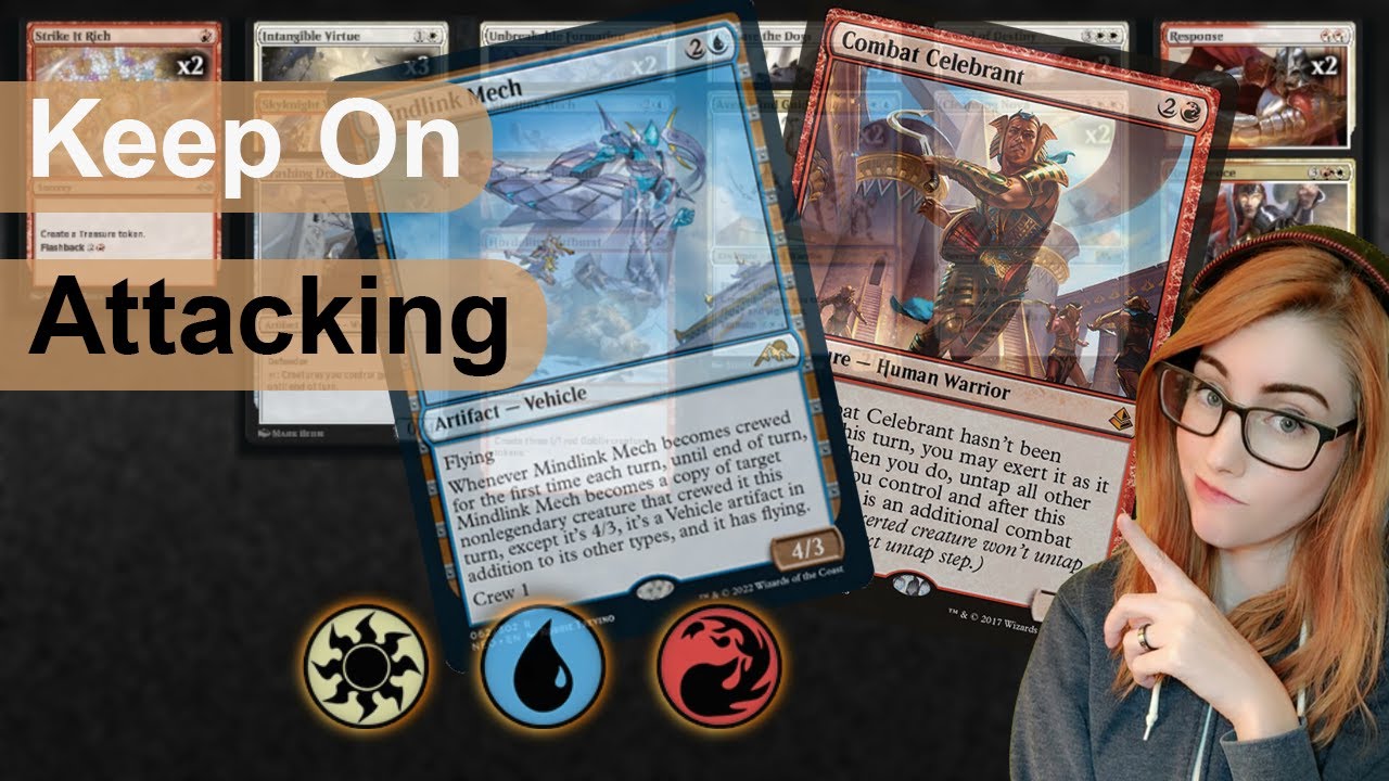 4 Extra Attacks steps in 1 TURN?! Magic the Gathering Arena | Historic ...